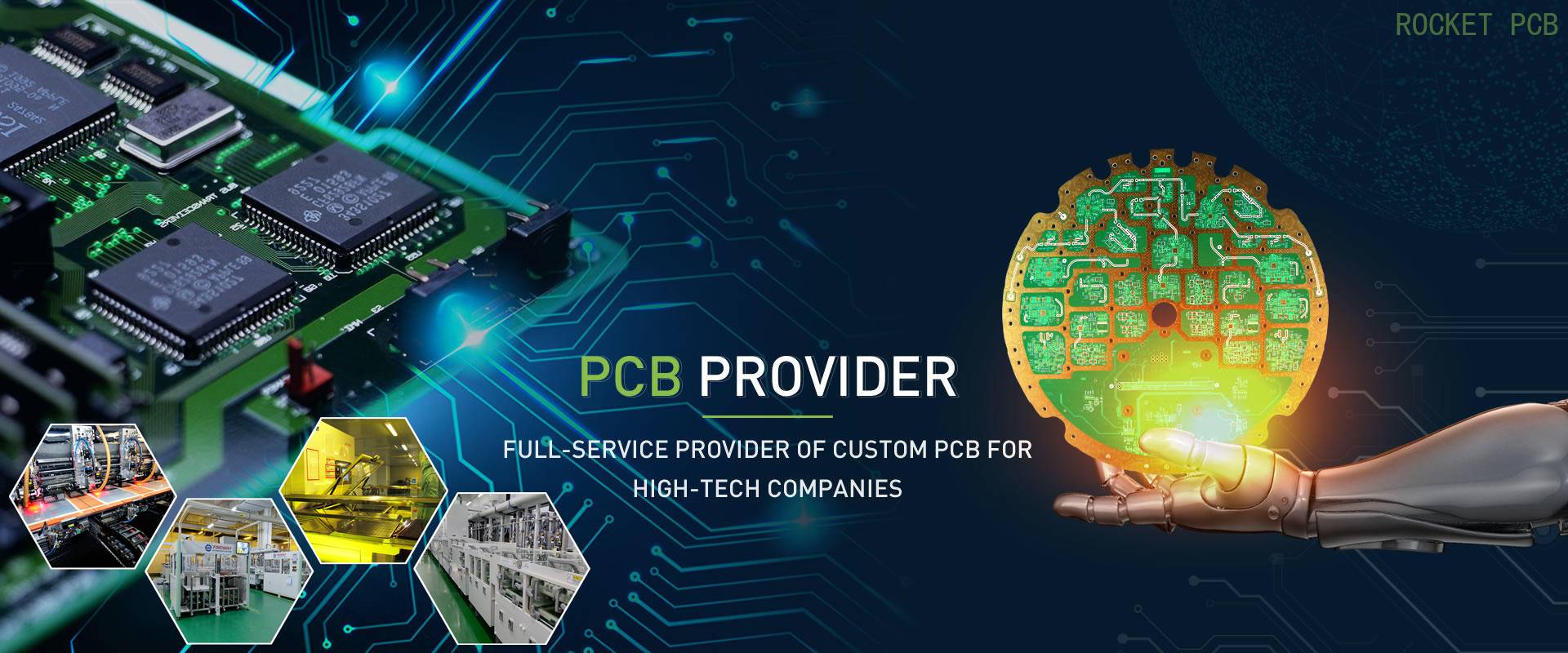 Custom PCB Fabrication Online Advanced PCB Maker | Rocket PCB