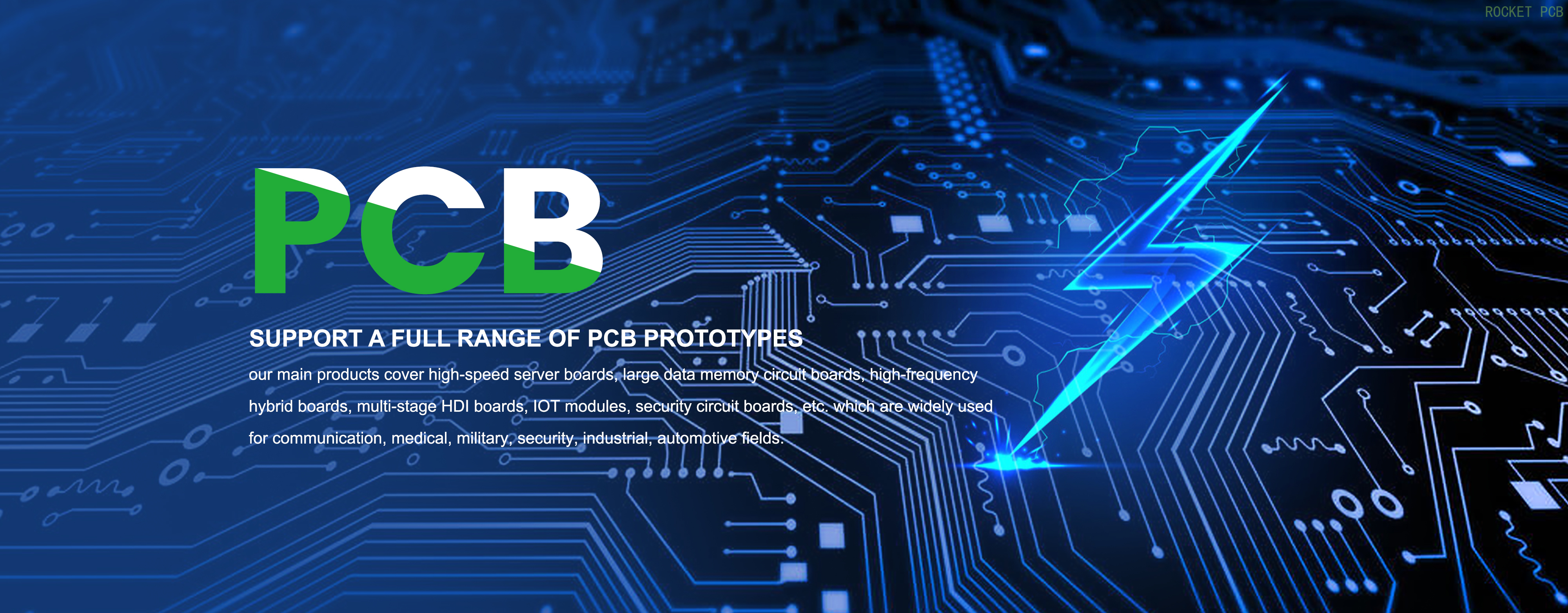 Custom PCB Fabrication Online Advanced PCB Maker | Rocket PCB